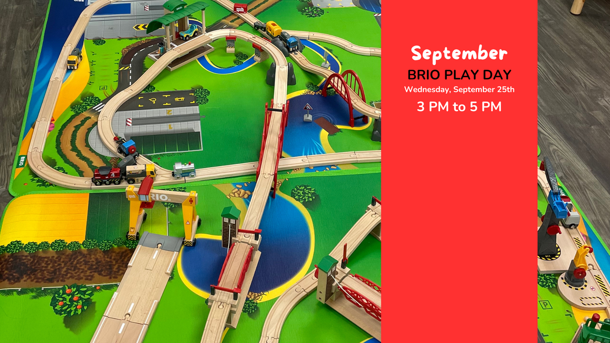 All Aboard for our September BRIO Play Day at Little Lincoln's Toy Sho ...