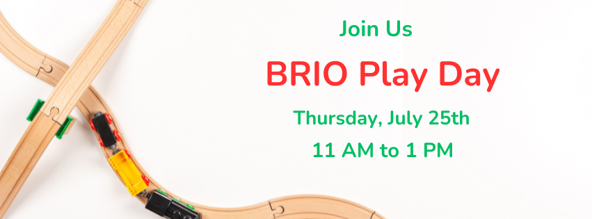 All Aboard for BRIO Play Day at Little Lincoln's Toy Shop!