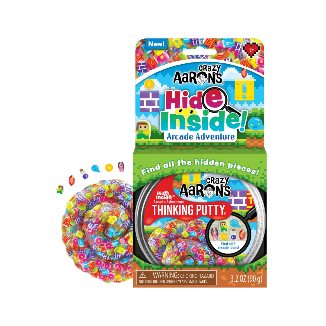 Hide Inside! Arcade Adventure | Crazy Aaron's Thinking Putty – Little ...
