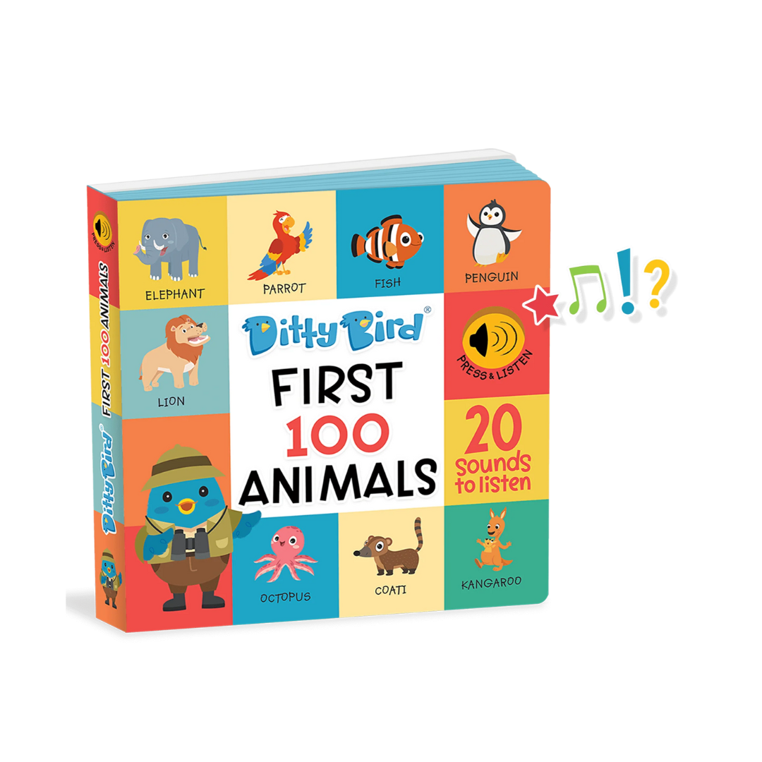 Ditty Bird First 100 Animals – Little Lincoln's Toy Shop