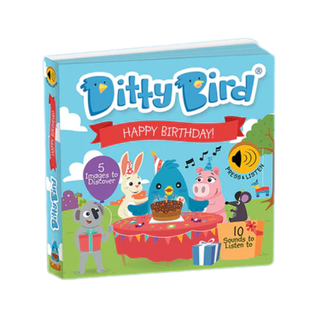 Ditty Bird Happy Birthday | Sound Books | Birthday Gifts – Little ...